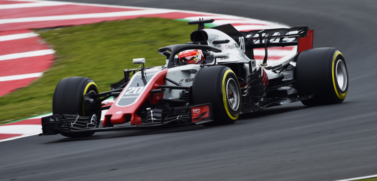Haas-Ferrari VF-18, 2018 - Gasolina Súper - Fórmula 1 - Haas