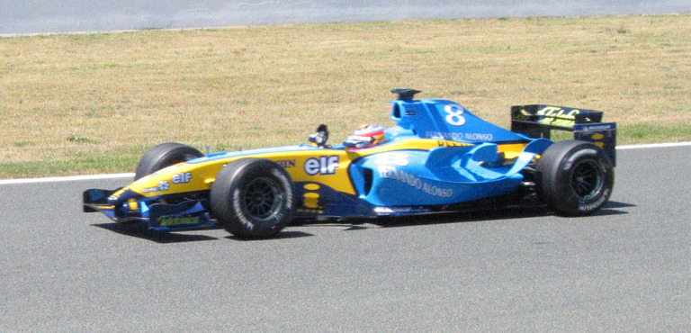 Renault R24, 2004 - Gasolina Súper - Renault F1 Team - Fórmula 1