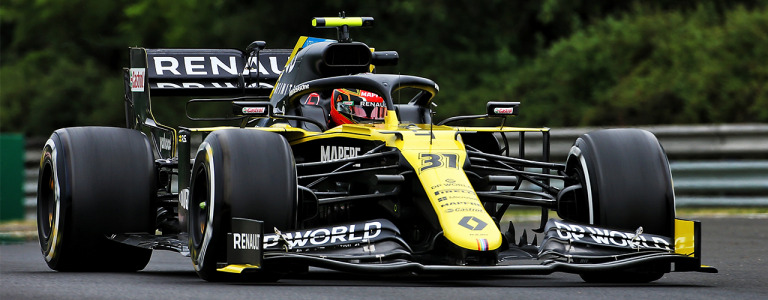 Renault RS20, 2020 - Gasolina Súper - Fórmula 1 - Renault